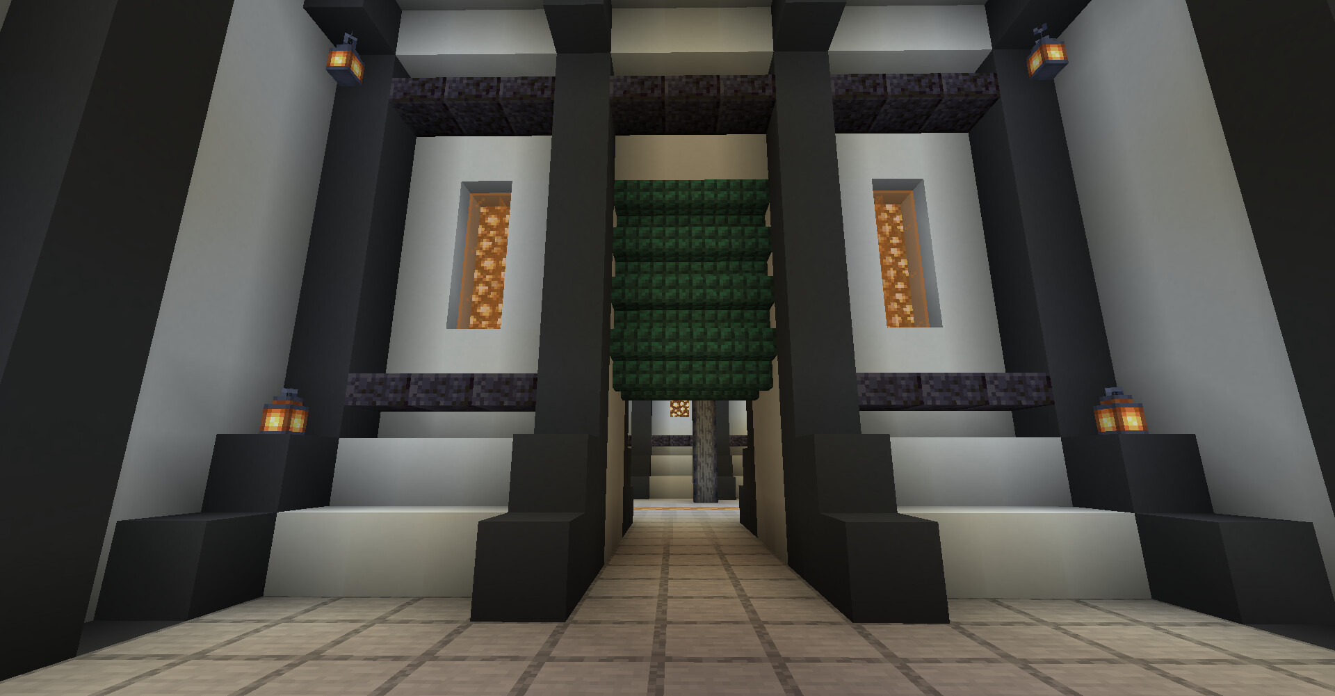 Blue Factory. Minecraft Map