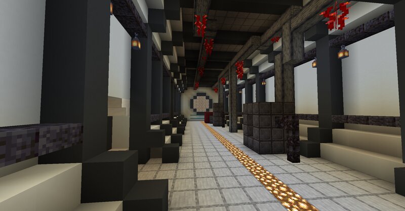 Blue Factory. Minecraft Map