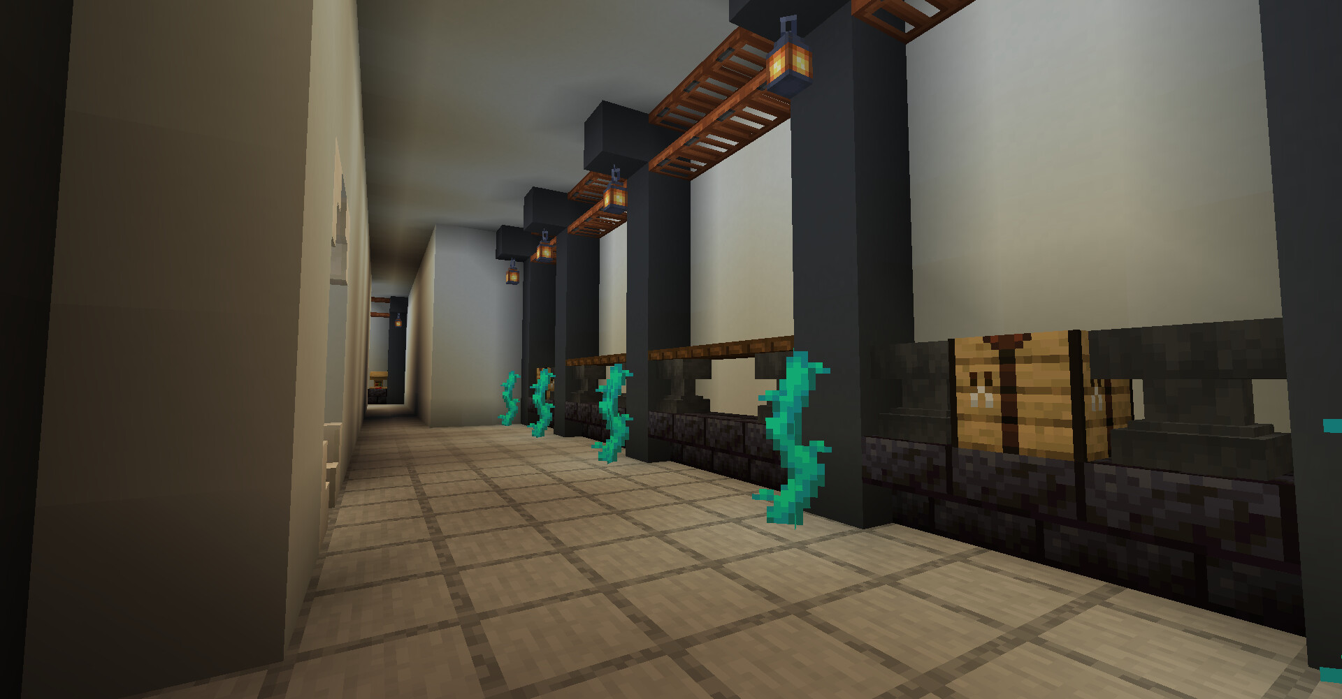 Blue Factory. Minecraft Map