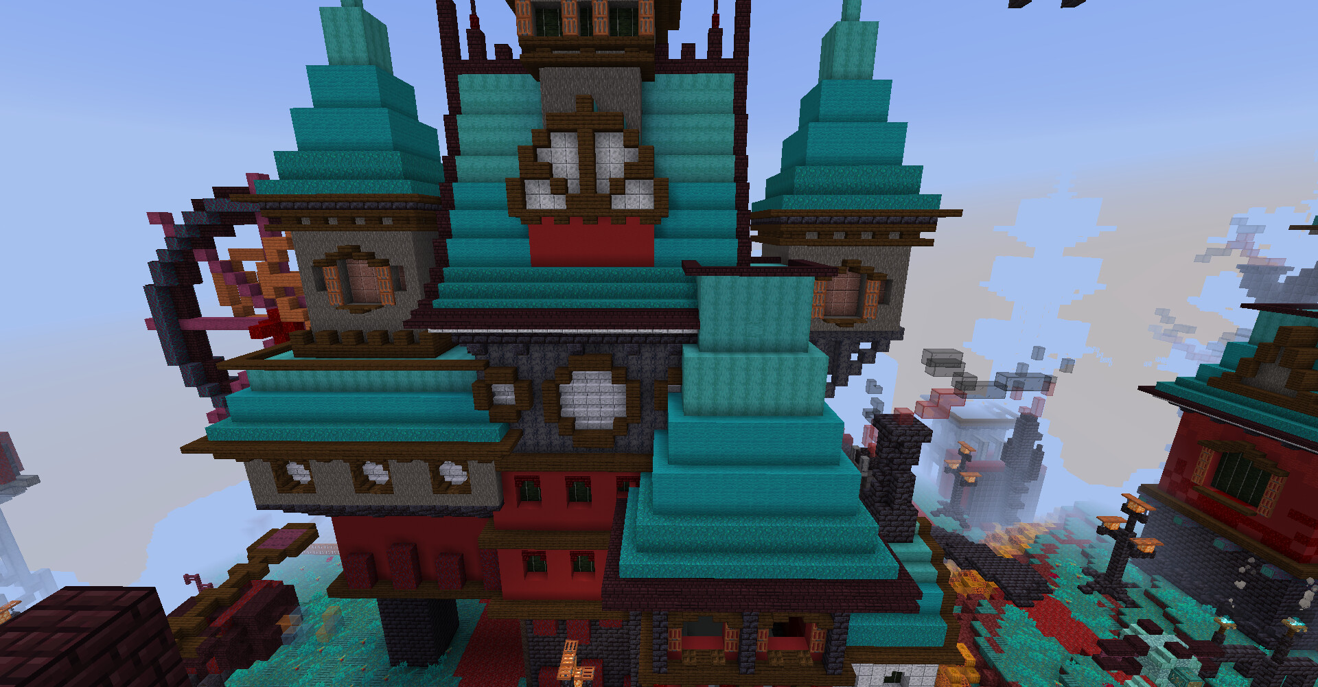 Blue Factory. Minecraft Map