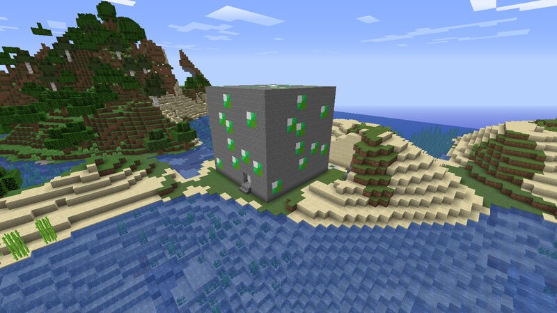 Emerald House Minecraft Map
