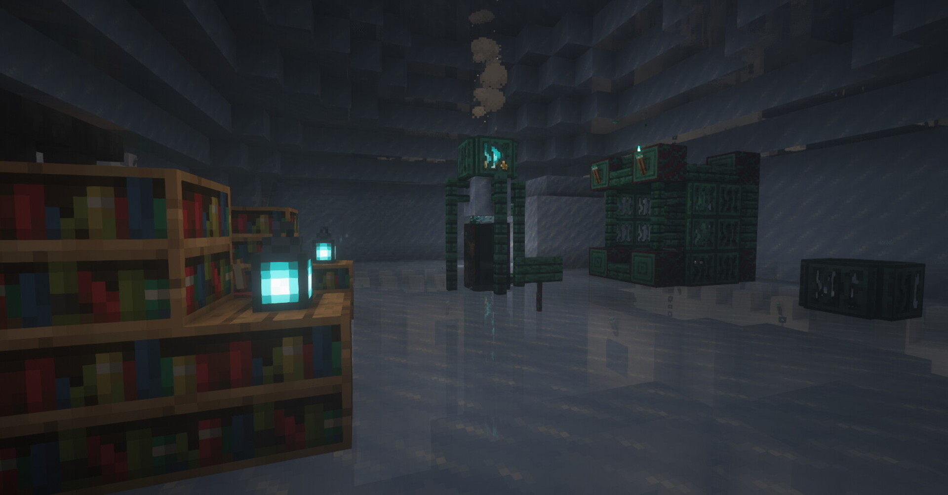 Frozen Snow Castle | Snow survival map Minecraft Map