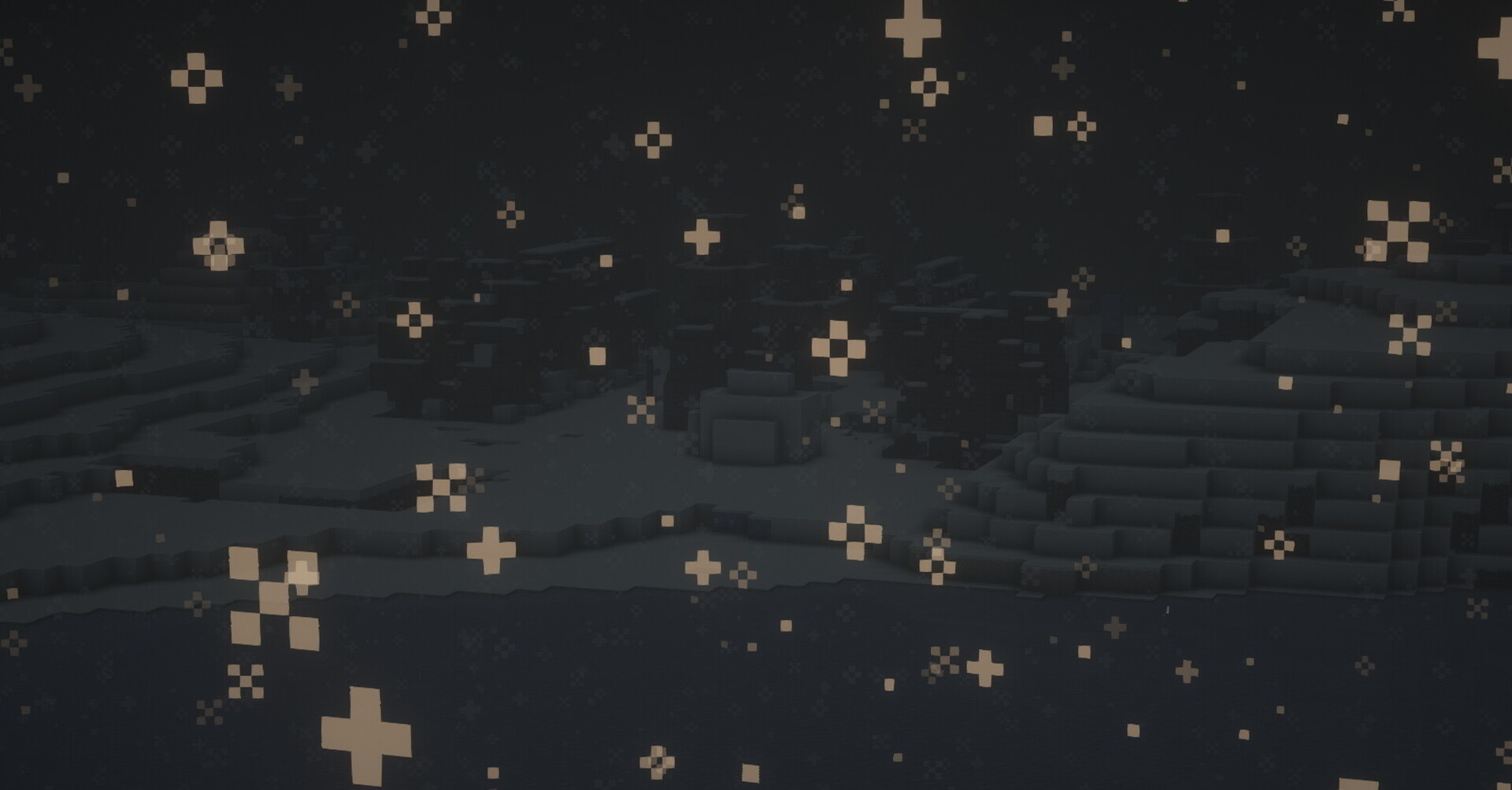 Frozen Snow Castle | Snow survival map Minecraft Map