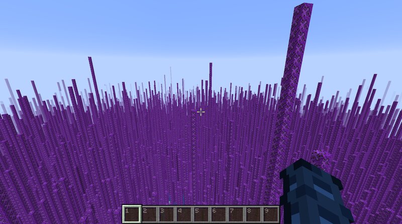 Purple Chaos World Minecraft Map