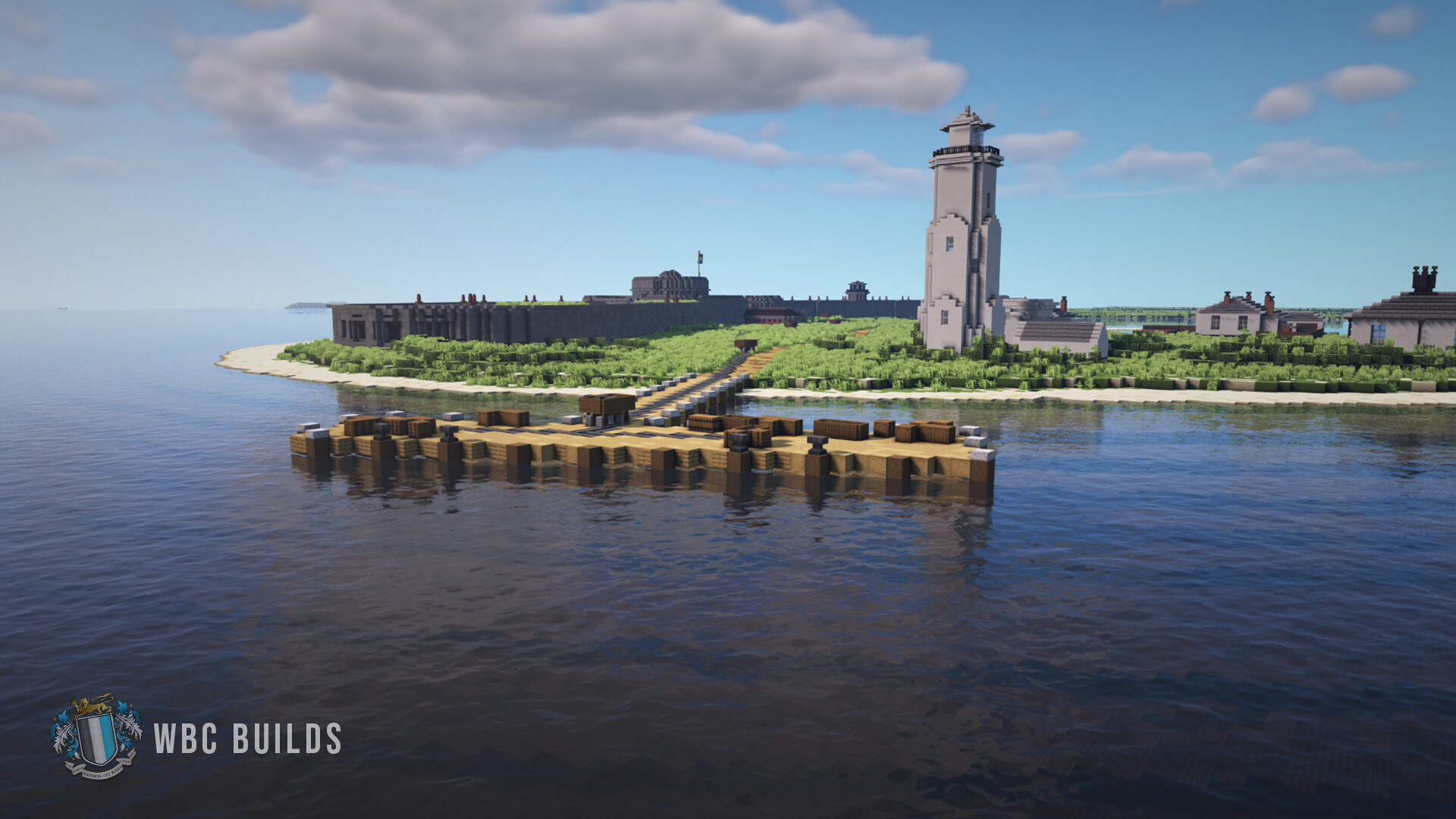 Hurst Castle - Tudor & Victorian Costal Fort Minecraft Map