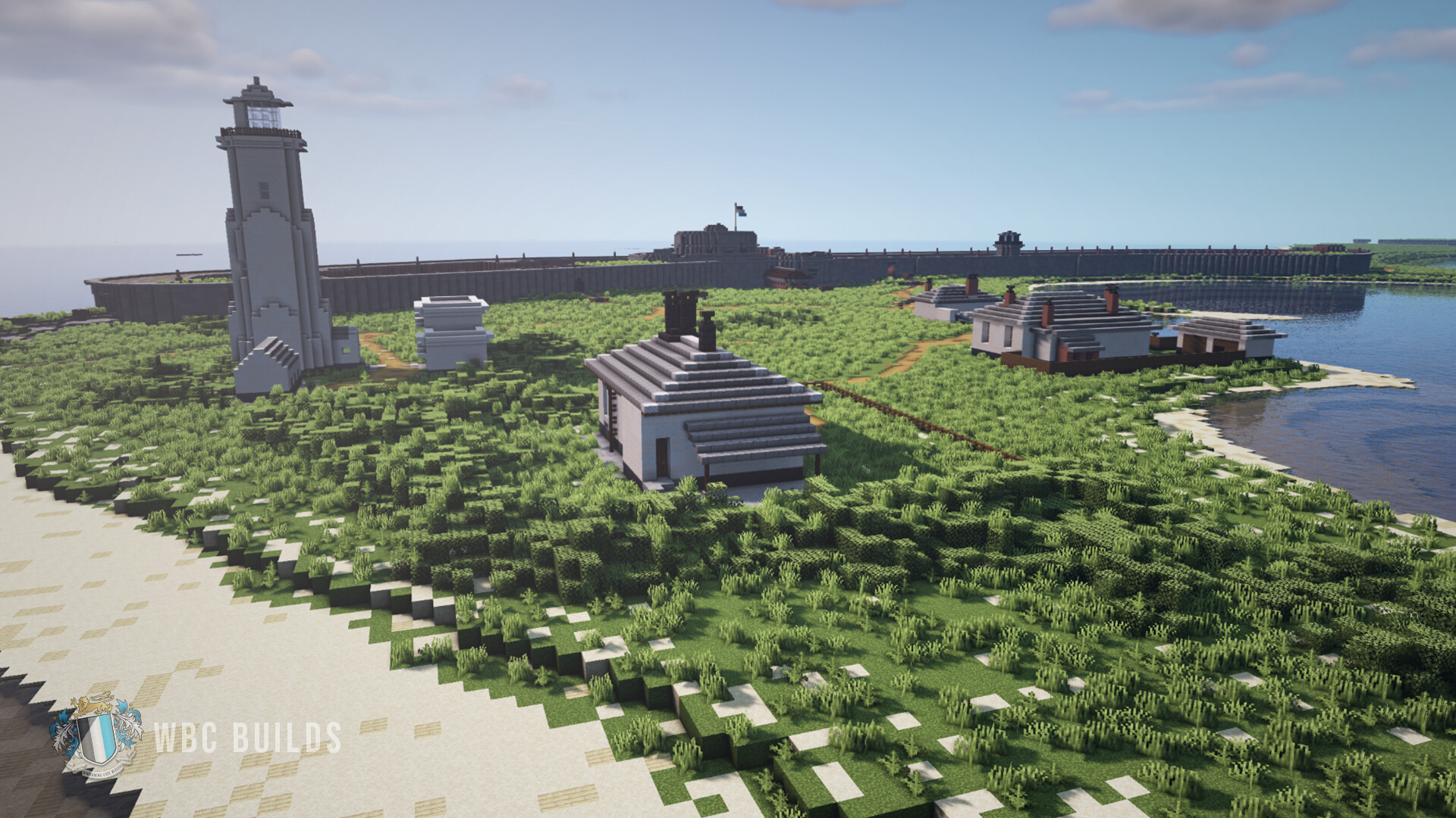 Hurst Castle - Tudor & Victorian Costal Fort Minecraft Map