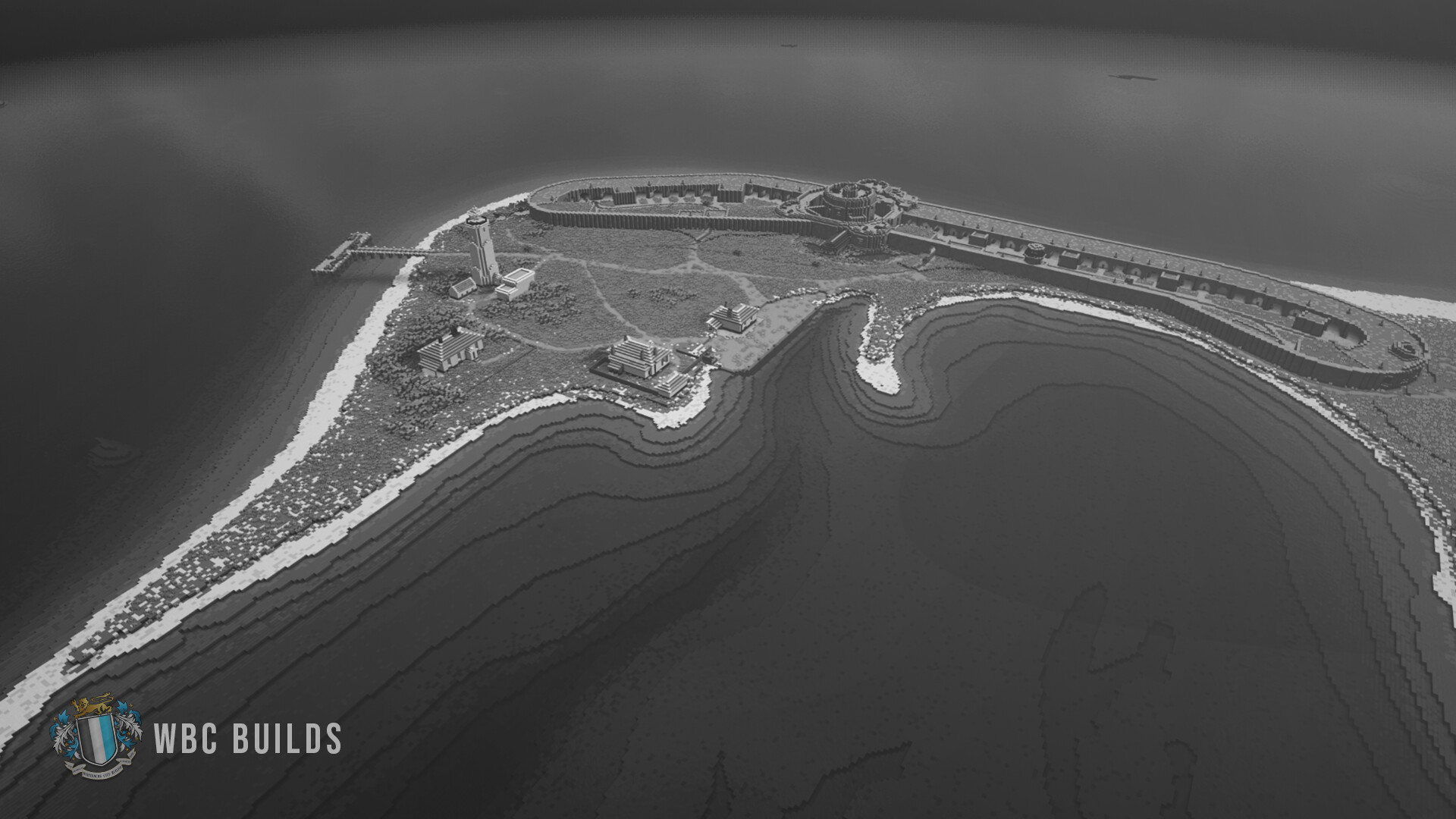 Hurst Castle - Tudor & Victorian Costal Fort Minecraft Map