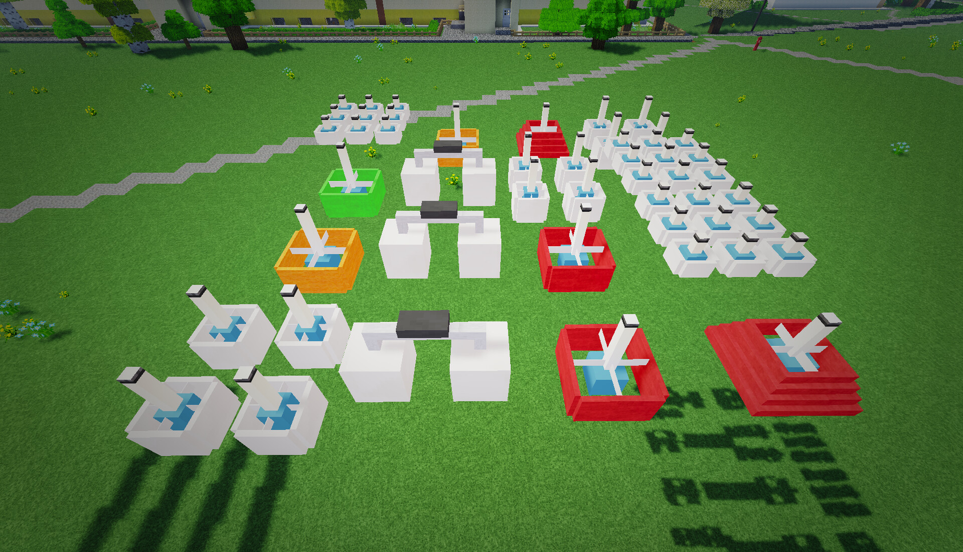 Minecraft projekt "Osiedle" [Etap Trzeci] Minecraft Map