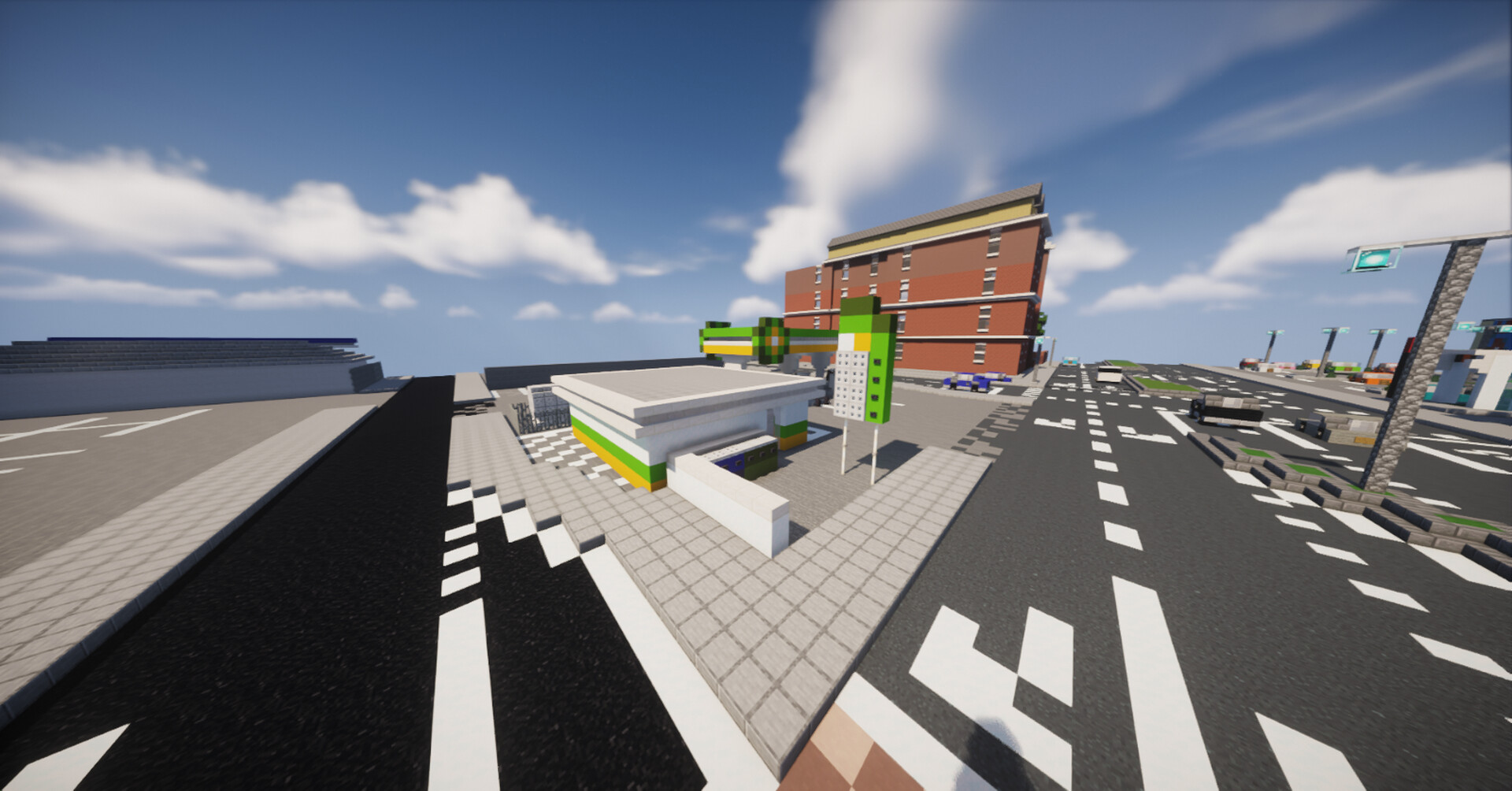 BP Gas Station Minecraft Map