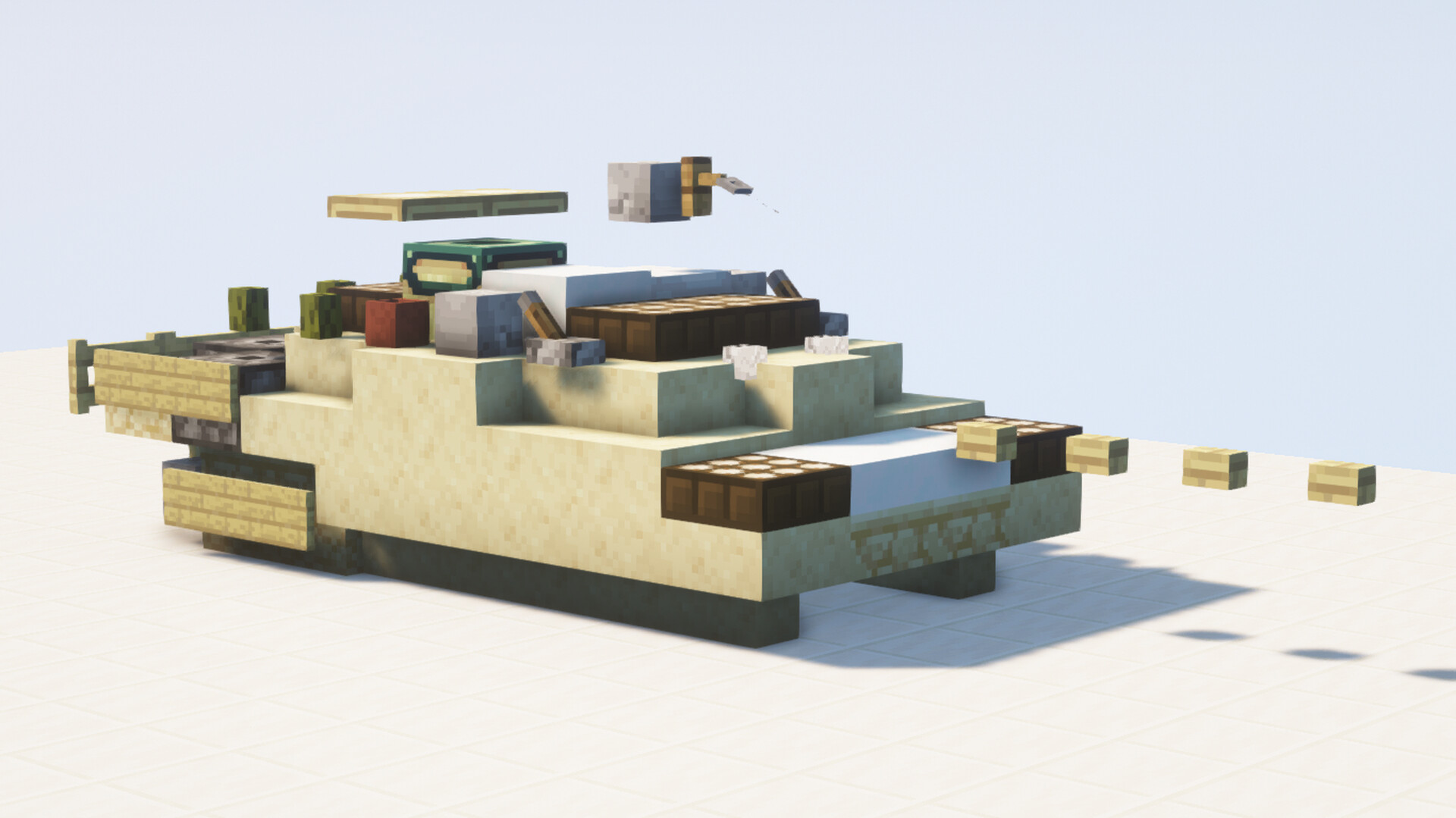 FV4034 Challenger 2 MBT - 1:1 Scale (version 2) Minecraft Map