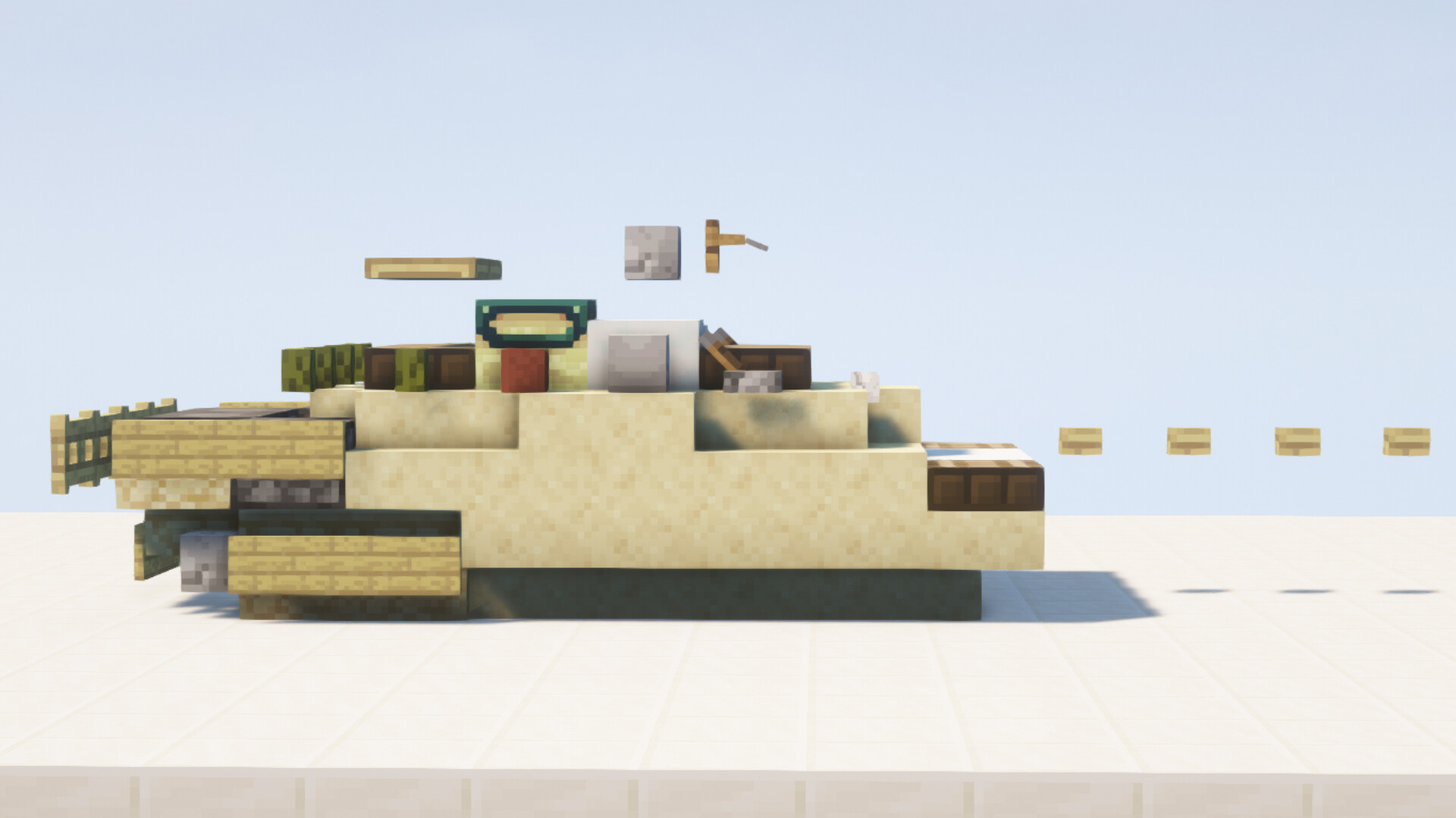 FV4034 Challenger 2 MBT - 1:1 Scale (version 2) Minecraft Map