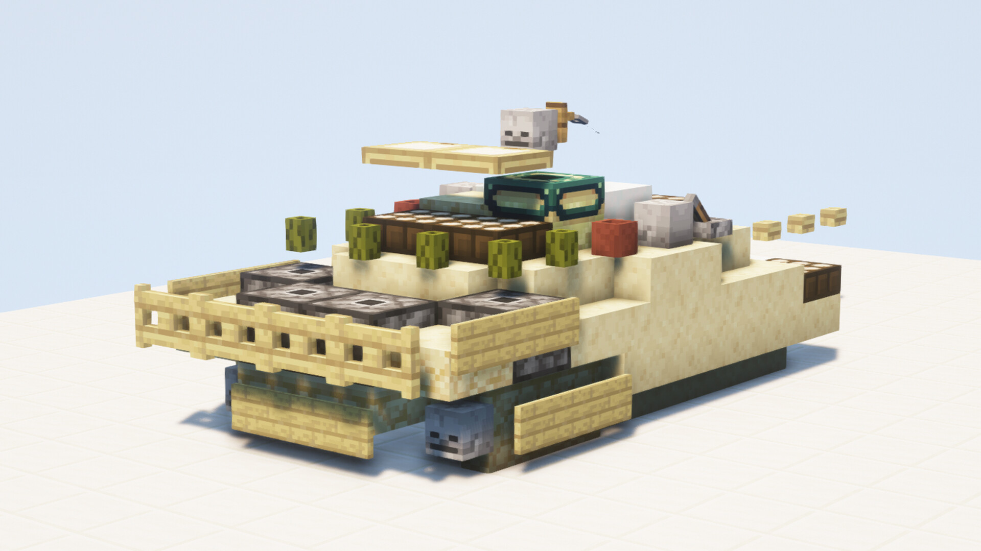 FV4034 Challenger 2 MBT - 1:1 Scale (version 2) Minecraft Map