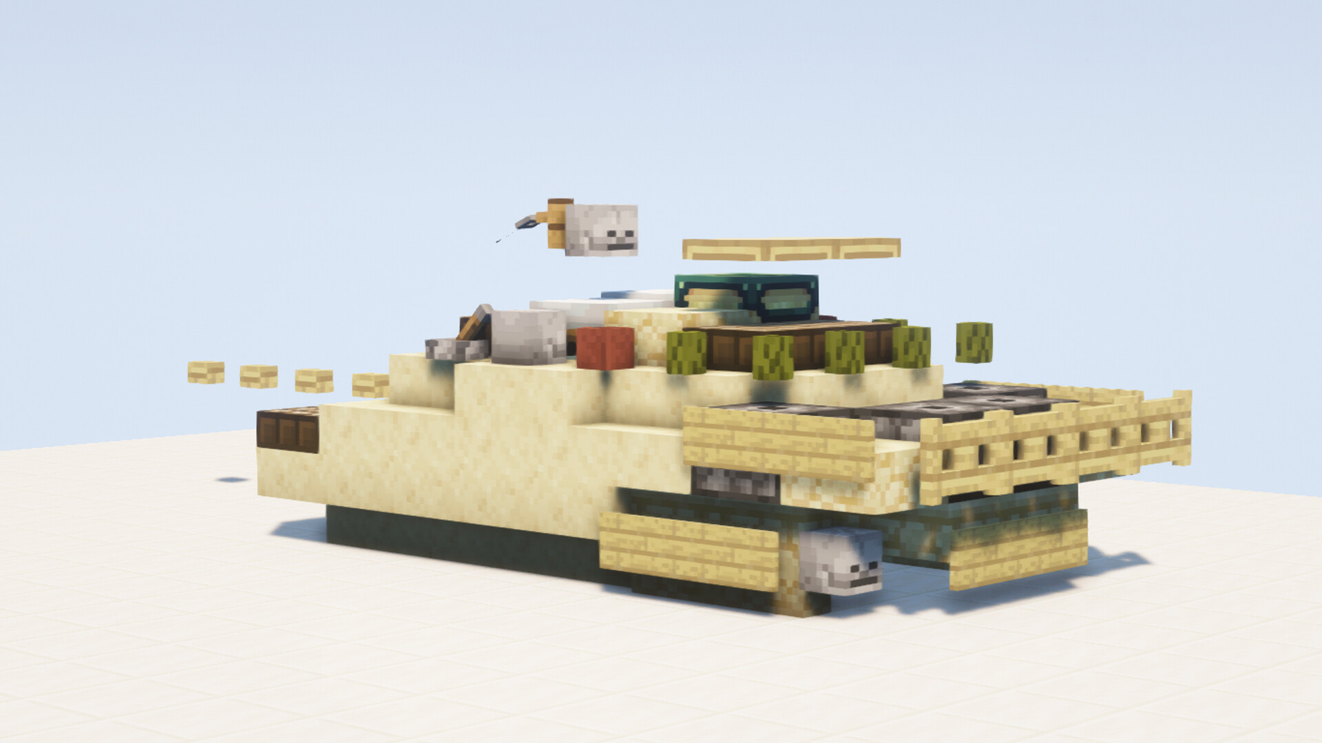 FV4034 Challenger 2 MBT - 1:1 Scale (version 2) Minecraft Map