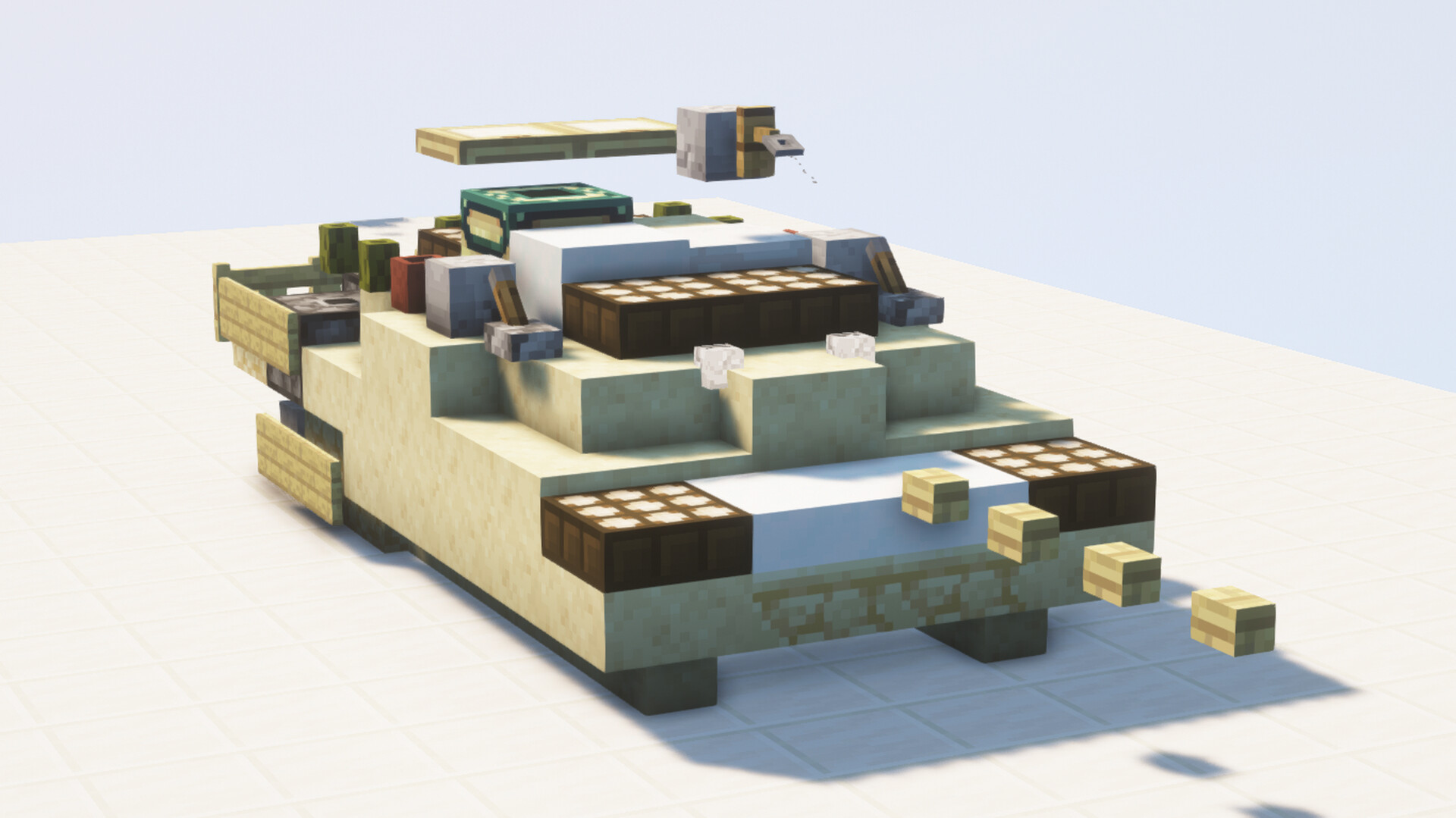 FV4034 Challenger 2 MBT - 1:1 Scale (version 2) Minecraft Map