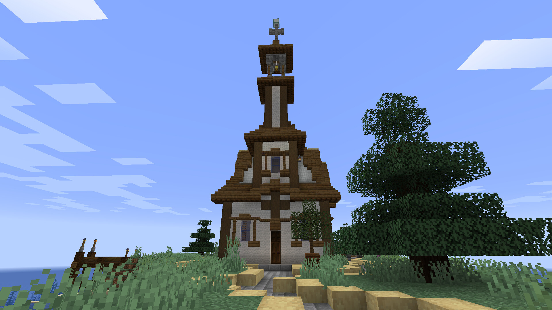 Custom Church Minecraft Map