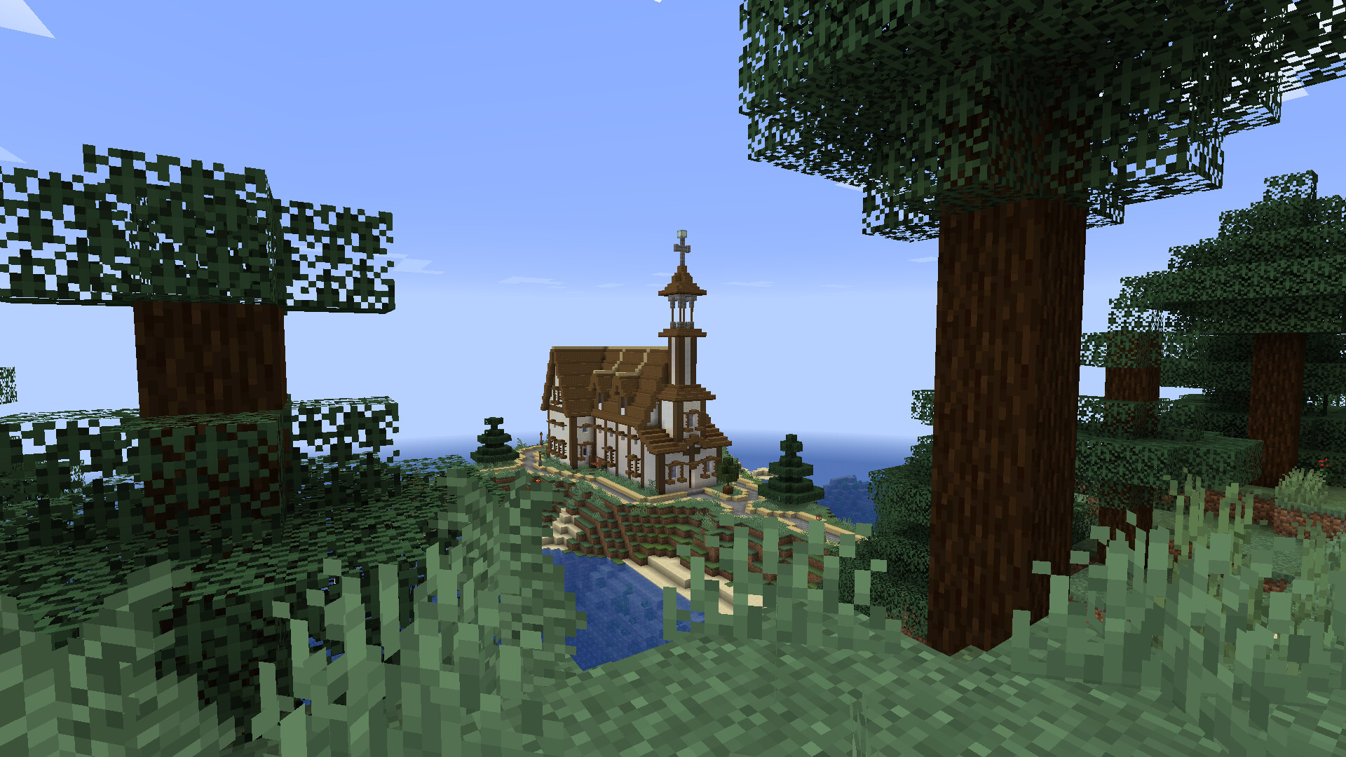Custom Church Minecraft Map
