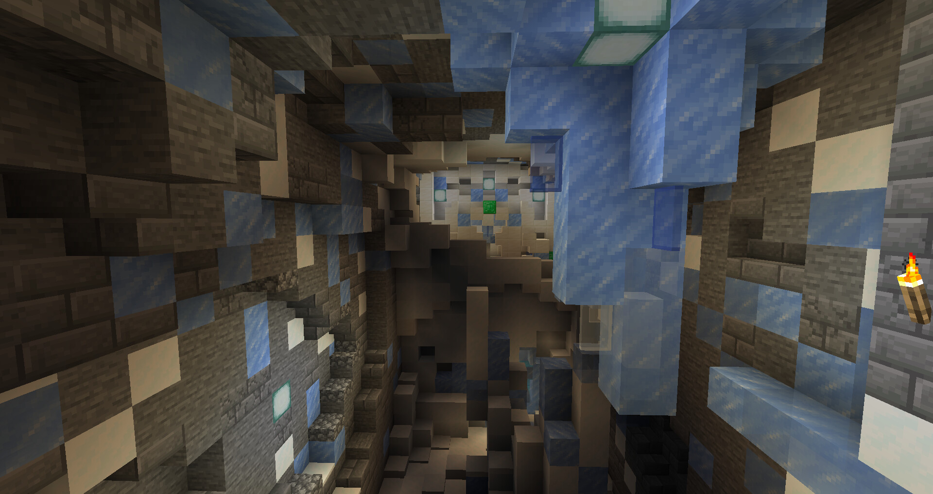 Cave Parkour Minecraft Map