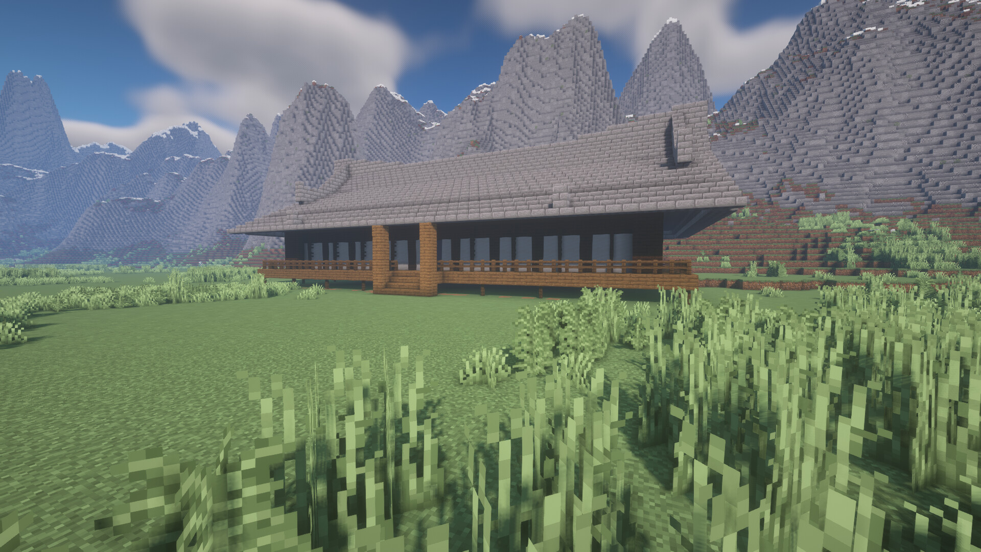 Japanese Style House - Small Minecraft Map