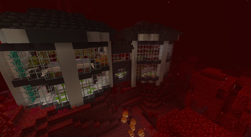 Nether house Minecraft Map