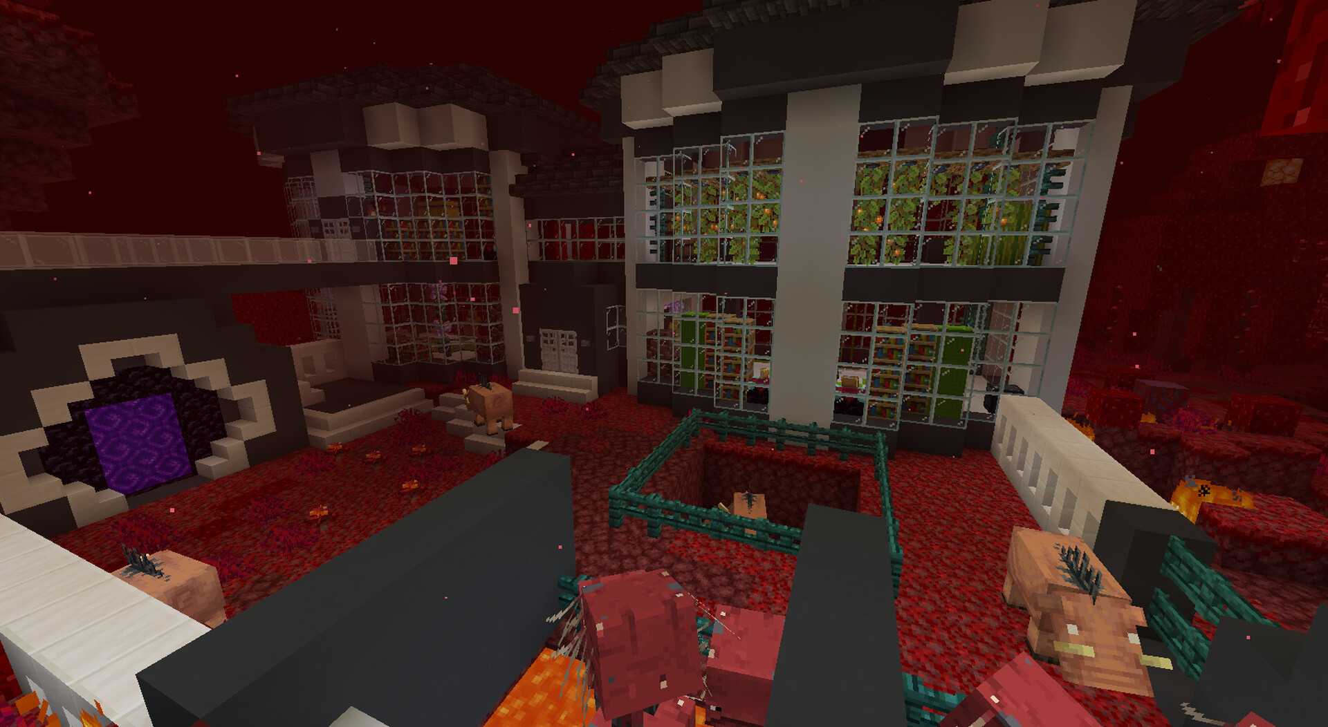 Nether house Minecraft Map