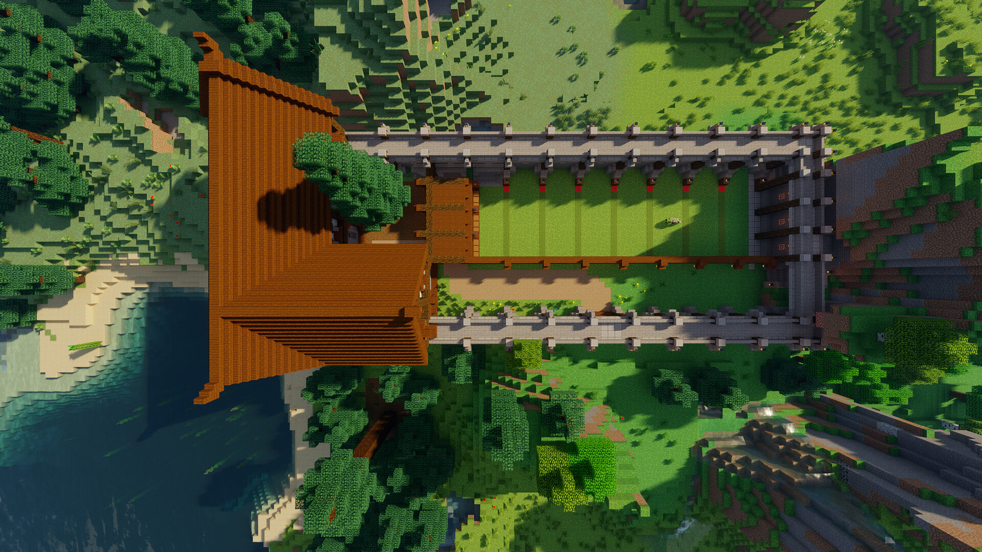 Medieval Archer Range Minecraft Map