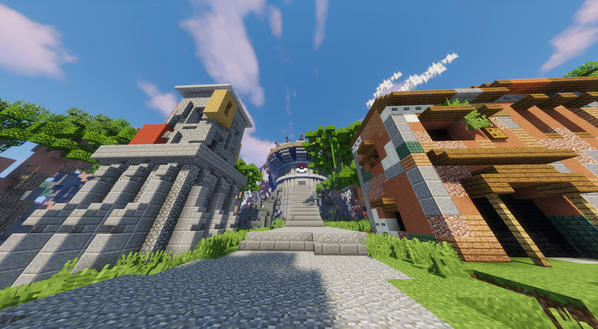 Mt.Boulder Isle Aka Rock Gym (Commissioned by MagmaBuilds) Minecraft Map