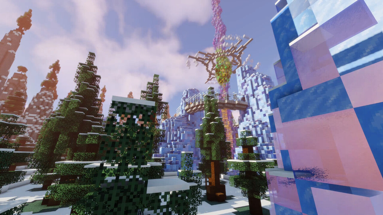 Magic Crystal Base Minecraft Map