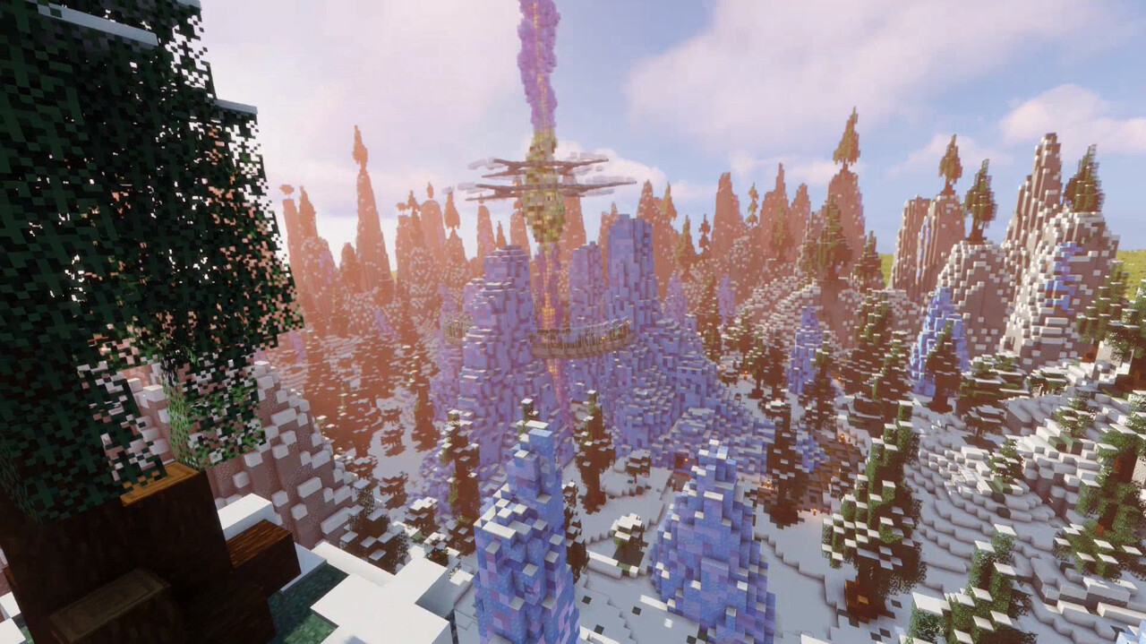 Magic Crystal Base Minecraft Map