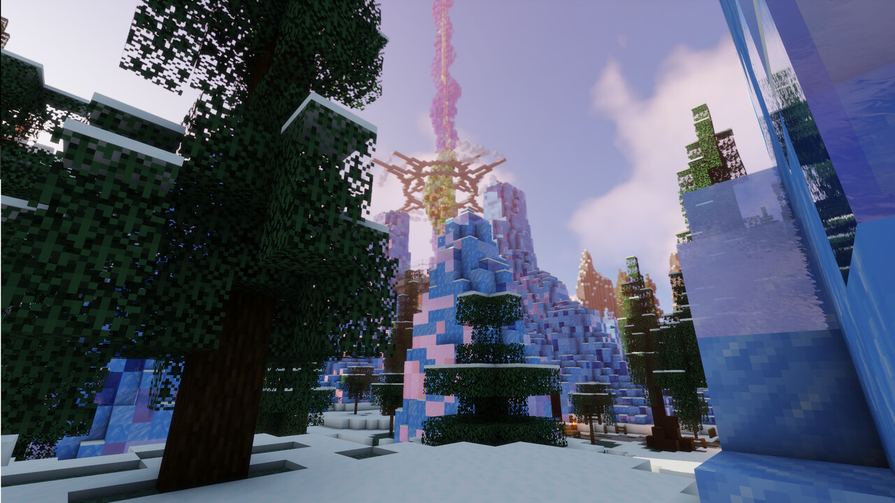 Magic Crystal Base Minecraft Map