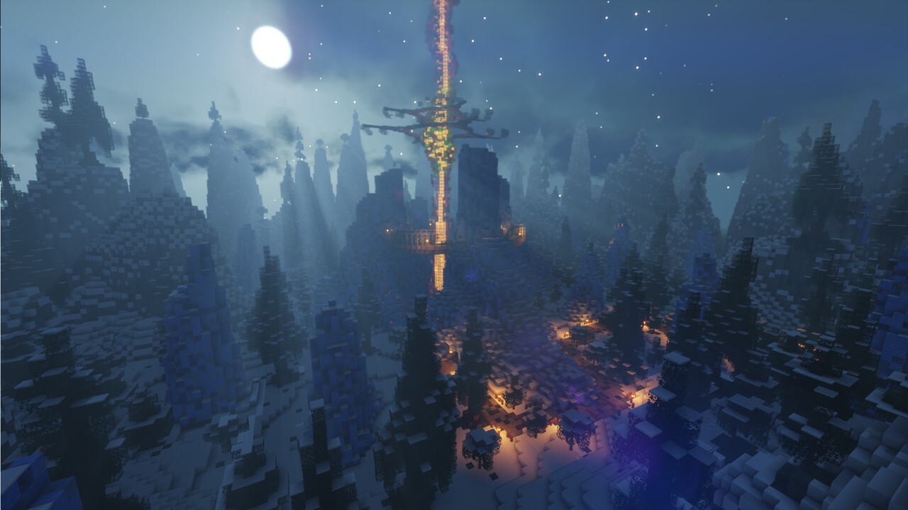 Magic Crystal Base Minecraft Map