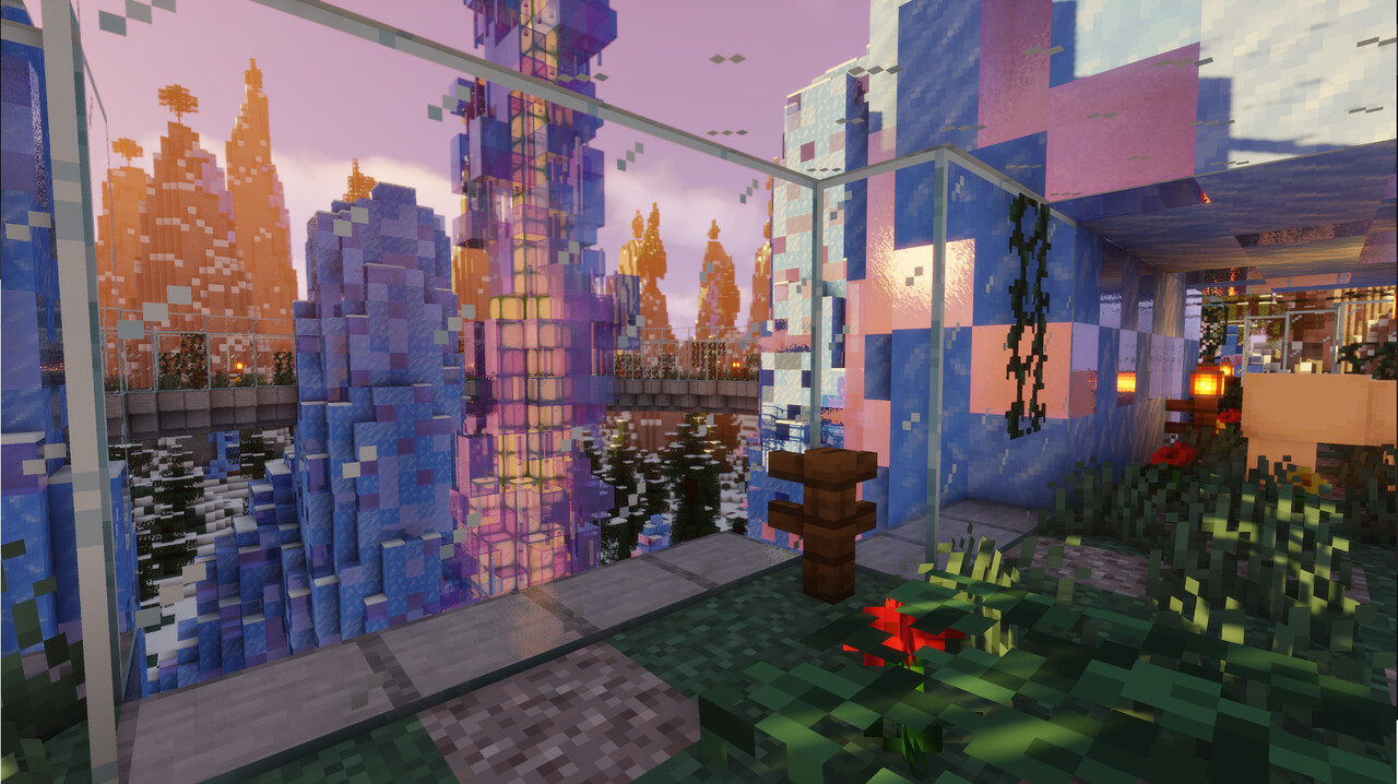 Magic Crystal Base Minecraft Map