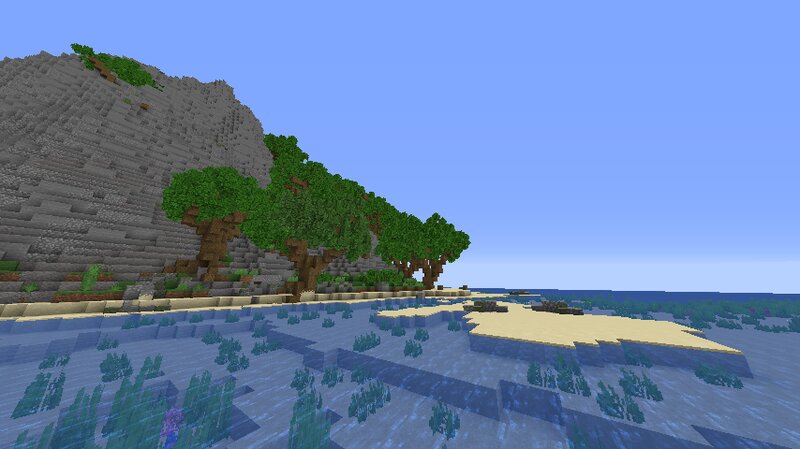 Eternal Beach, 768x768 Beach Map Minecraft Map