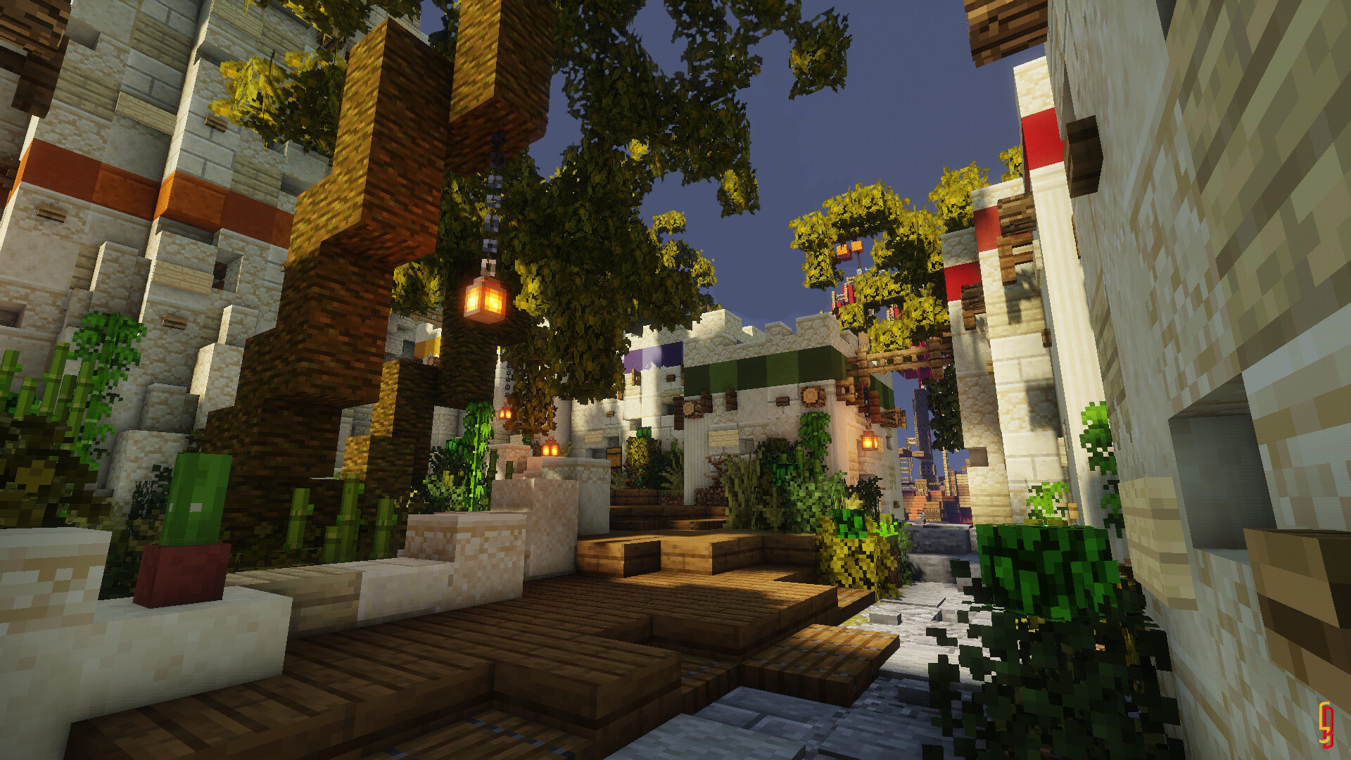 Al-Khadir - A middle eastern inspired fantasy village. Minecraft Map