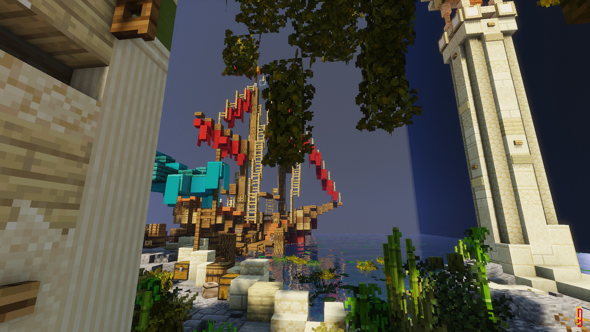 Al-Khadir - A middle eastern inspired fantasy village. Minecraft Map