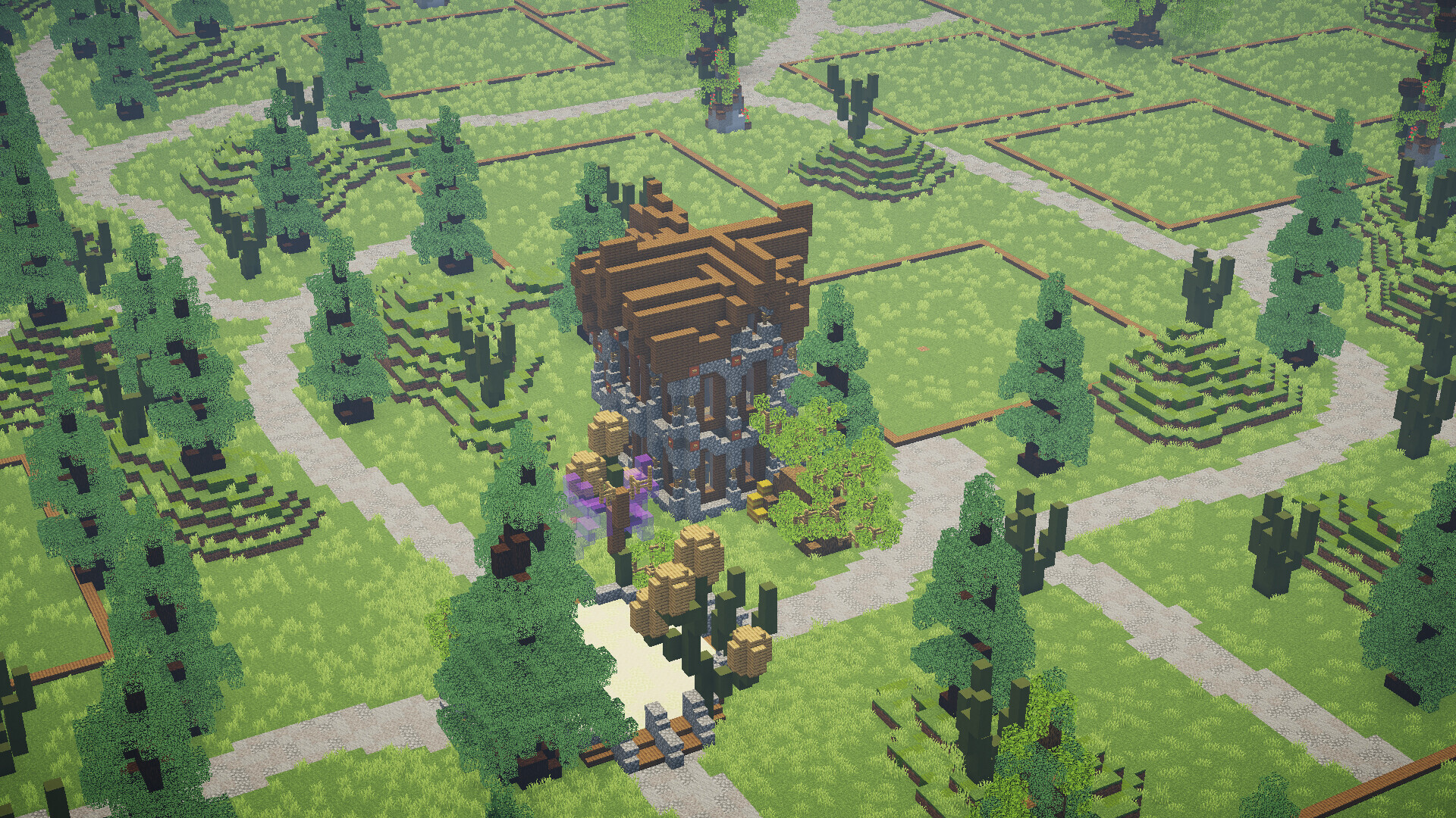 🌻 Plot World - Survival / Creative 🌻 Minecraft Map