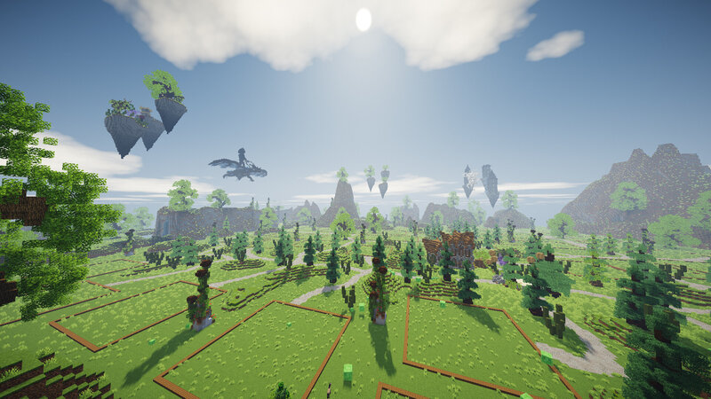 🌻 Plot World - Survival / Creative 🌻 Minecraft Map