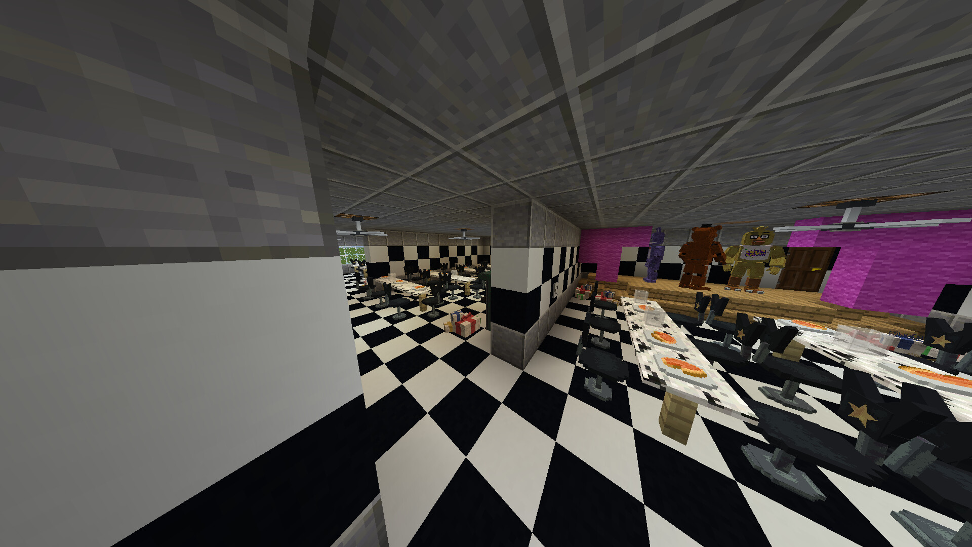 Fnaf Pizzeria 1.12.2 by JacobLikeU [discontinued] Minecraft Map