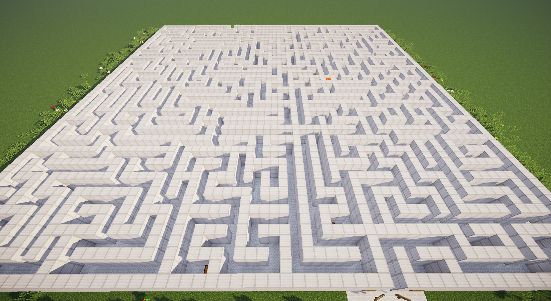 The White Labyrinth Minecraft Map