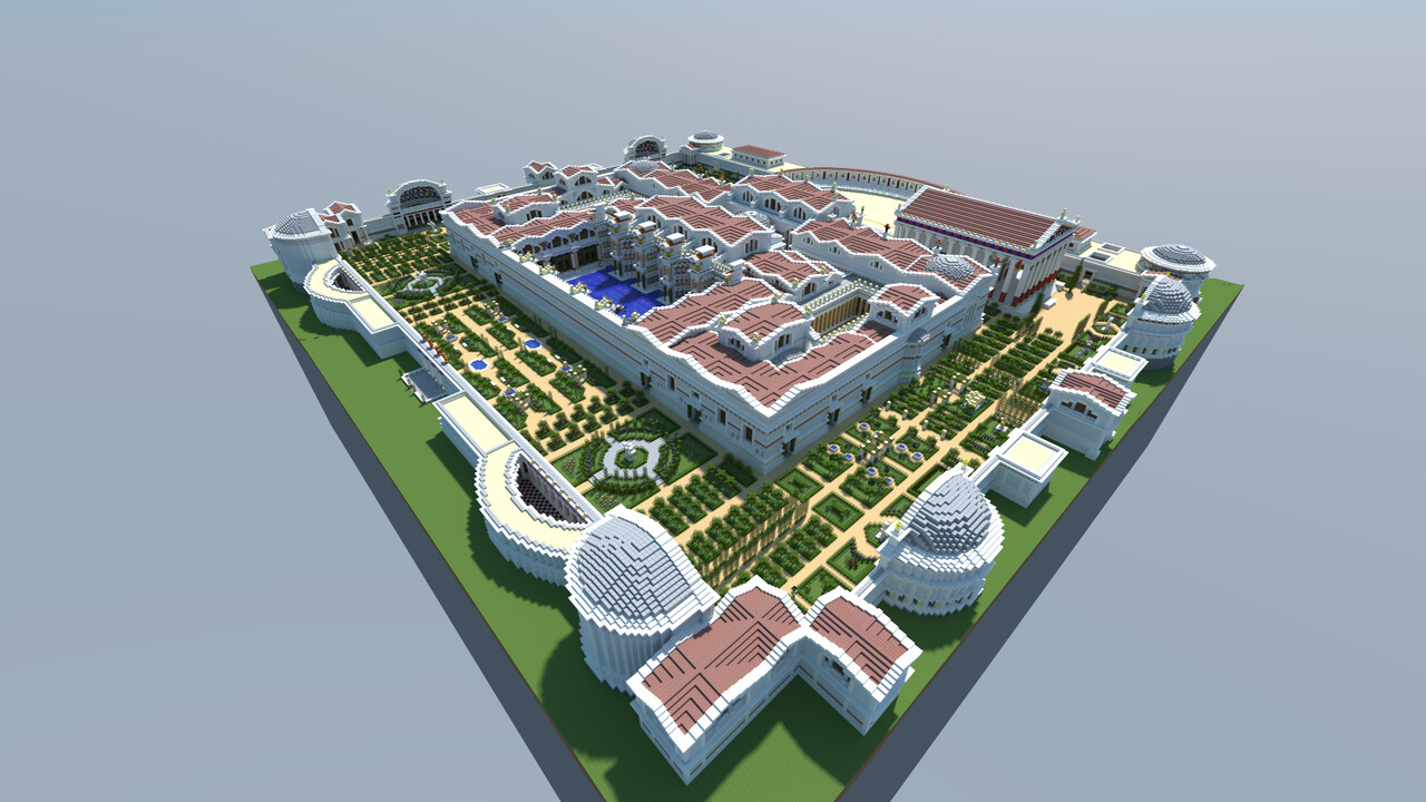 Roman Imperial Baths of Diocletian Minecraft Map