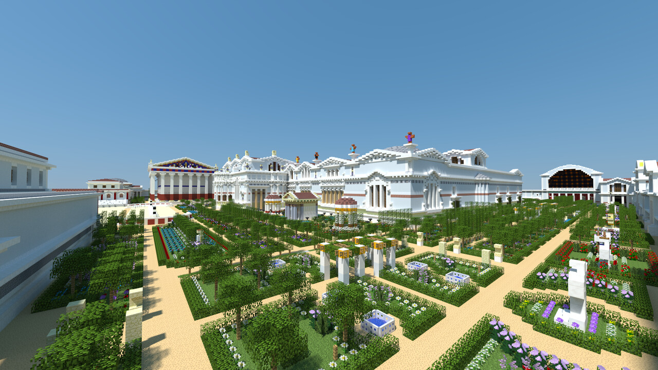 Roman Imperial Baths of Diocletian Minecraft Map