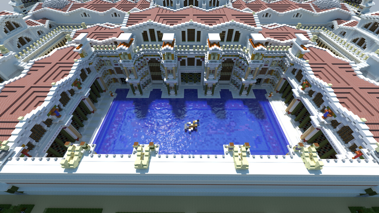 Roman Imperial Baths of Diocletian Minecraft Map
