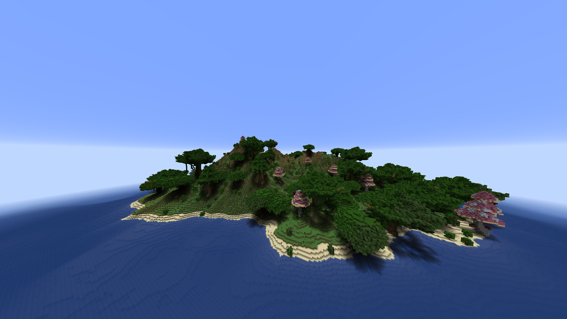 5 survival islands map Minecraft Map