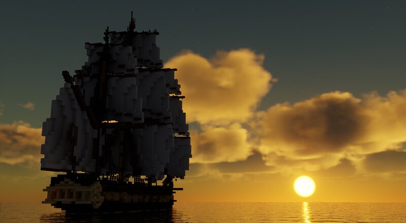 The Inconocible - Imperial Frigate [Records of Sailors] Minecraft Map