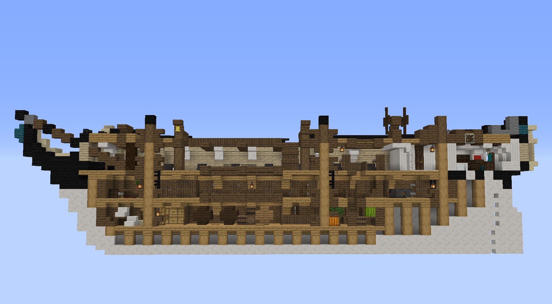 The Inconocible - Imperial Frigate [Records of Sailors] Minecraft Map