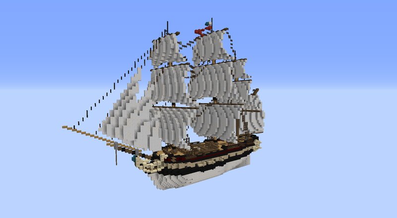 The Inconocible - Imperial Frigate [Records of Sailors] Minecraft Map