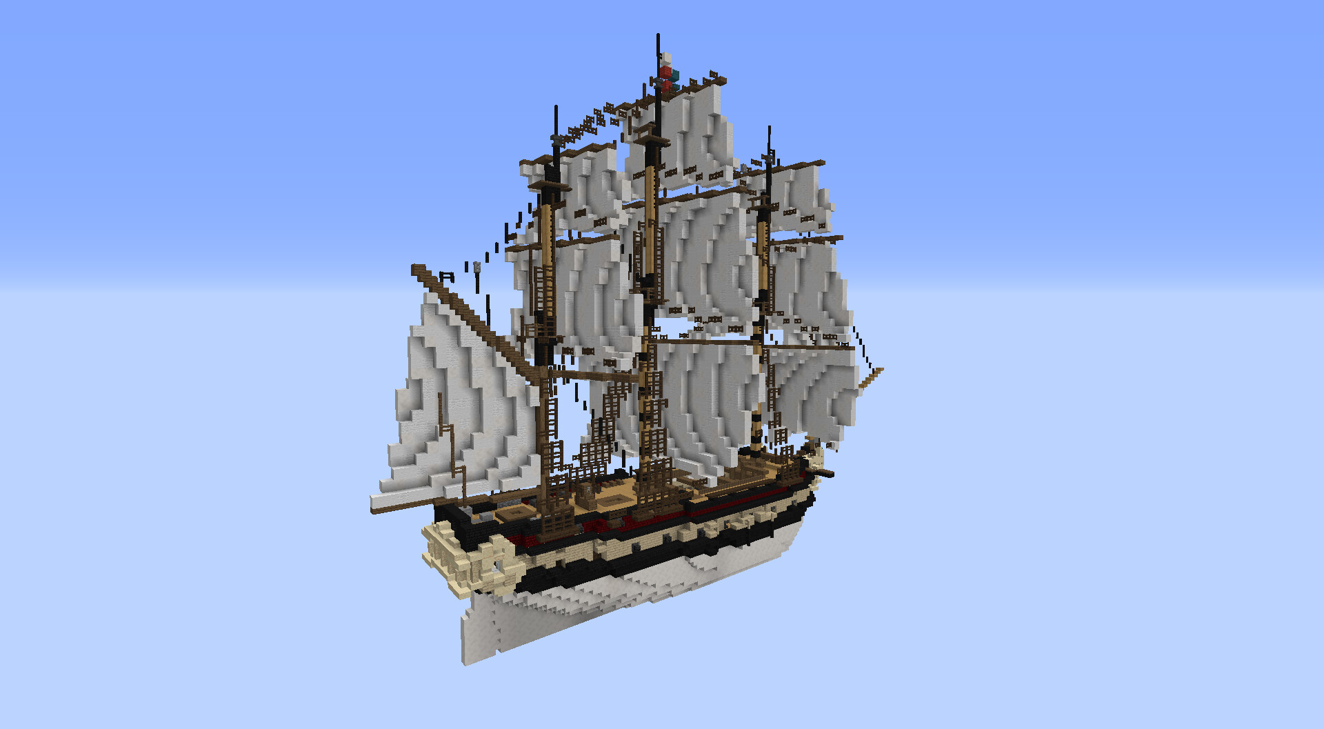 The Inconocible - Imperial Frigate [Records of Sailors] Minecraft Map