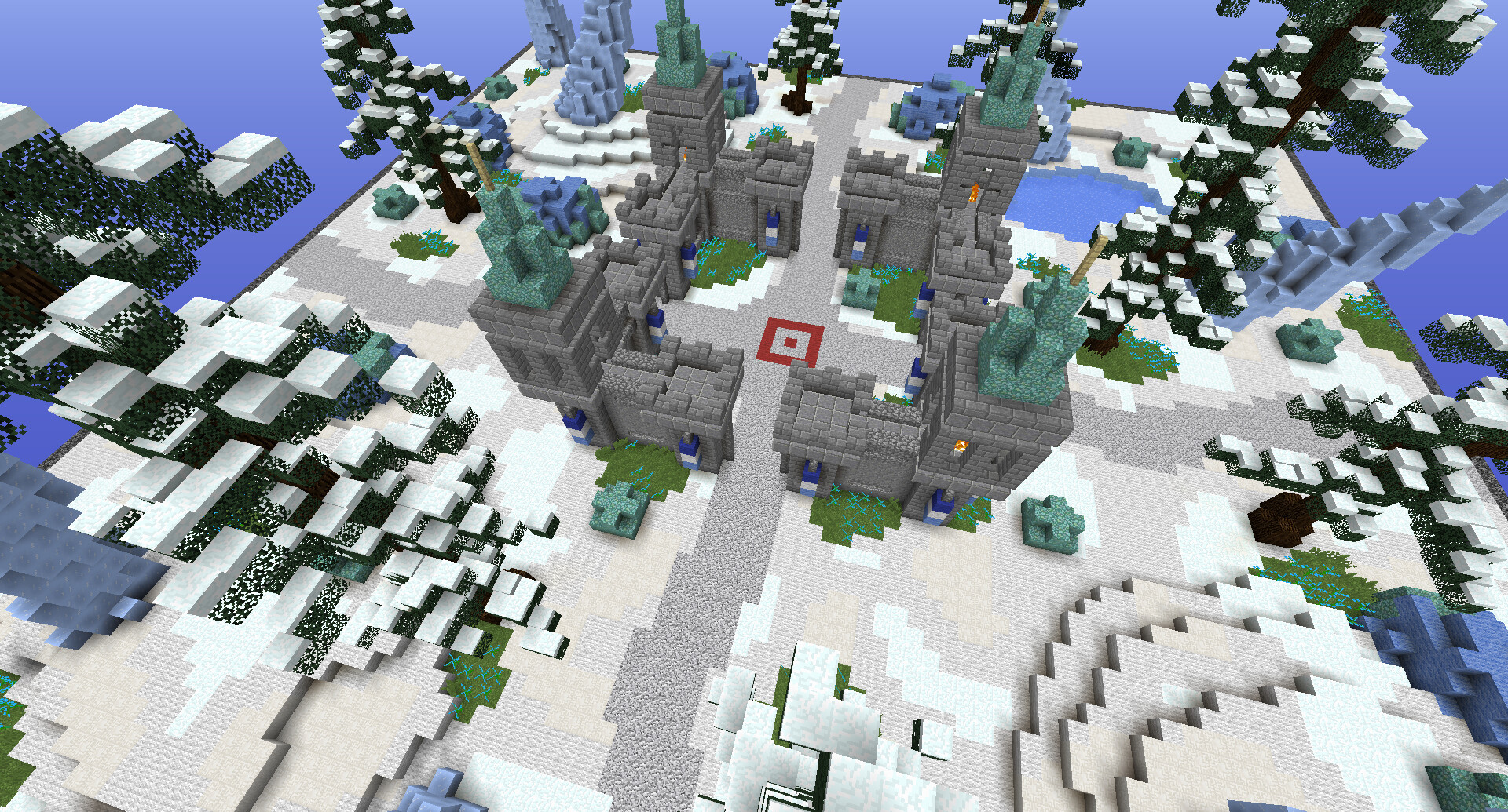 Snowy Tundra Kingdom [100x100] Minecraft Map