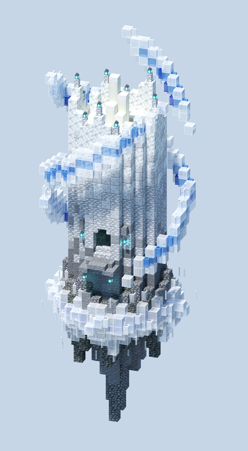 One Chunk Aether Tower Minecraft Map