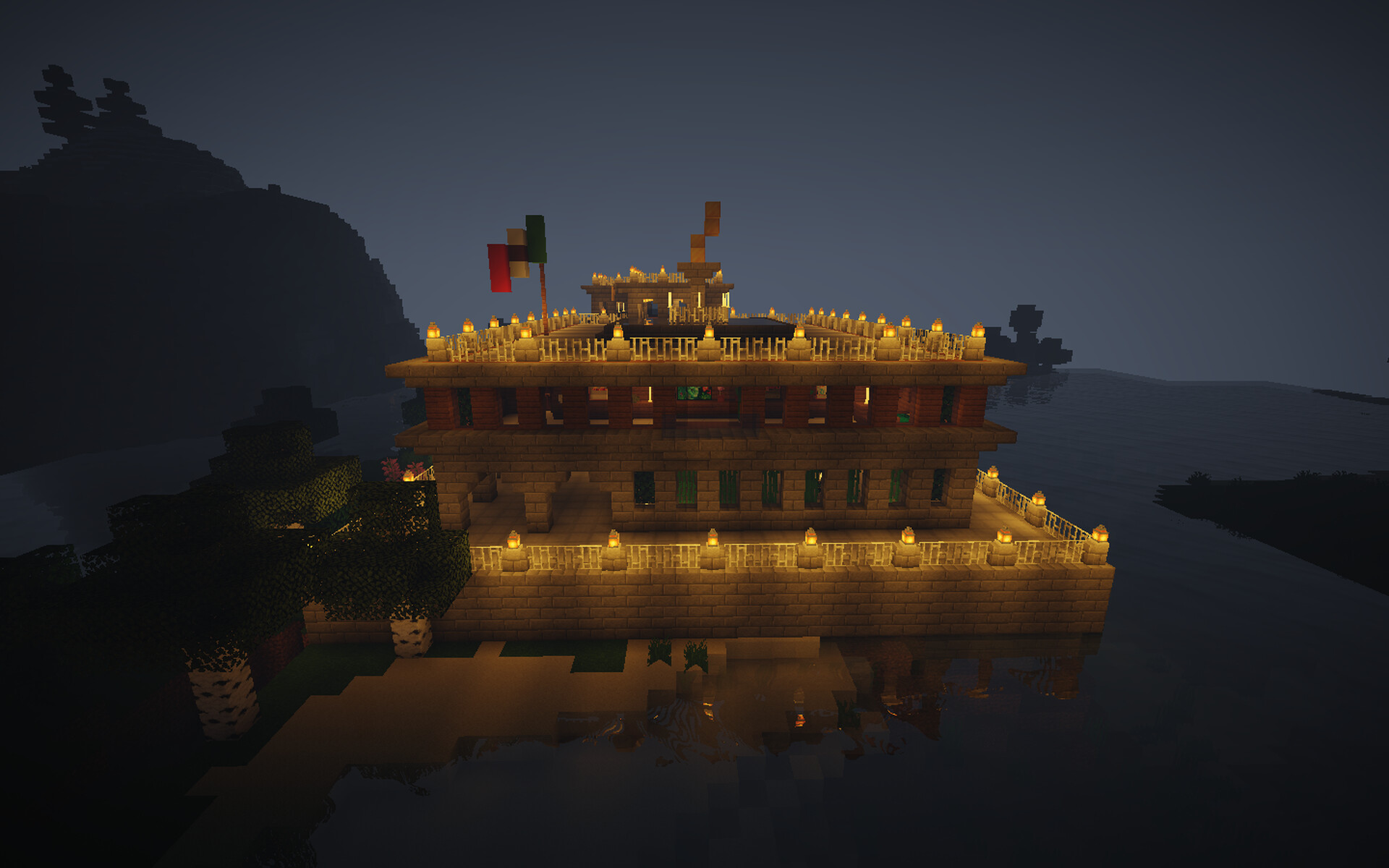 Castillo lujoso Minecraft Map