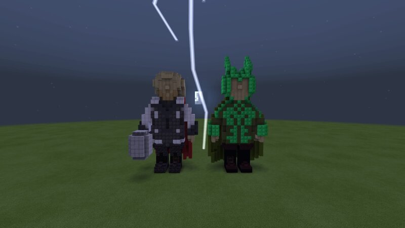 Thor and Loki! Minecraft Map